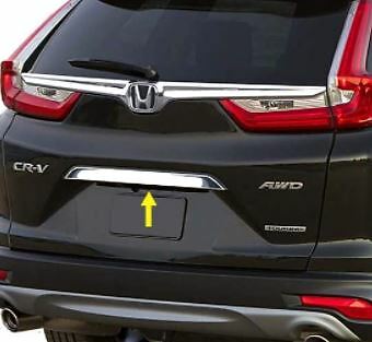 2017-2020 Honda CRV Tailgate Chrome Bezel Trim Stainless Steel Accent ...