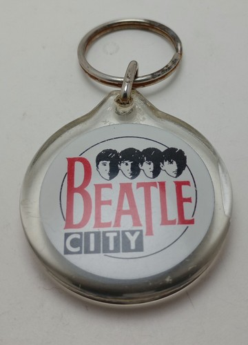BEATLE City Beatles Keychain Key Chain 1 1/2" Wide | eBay
