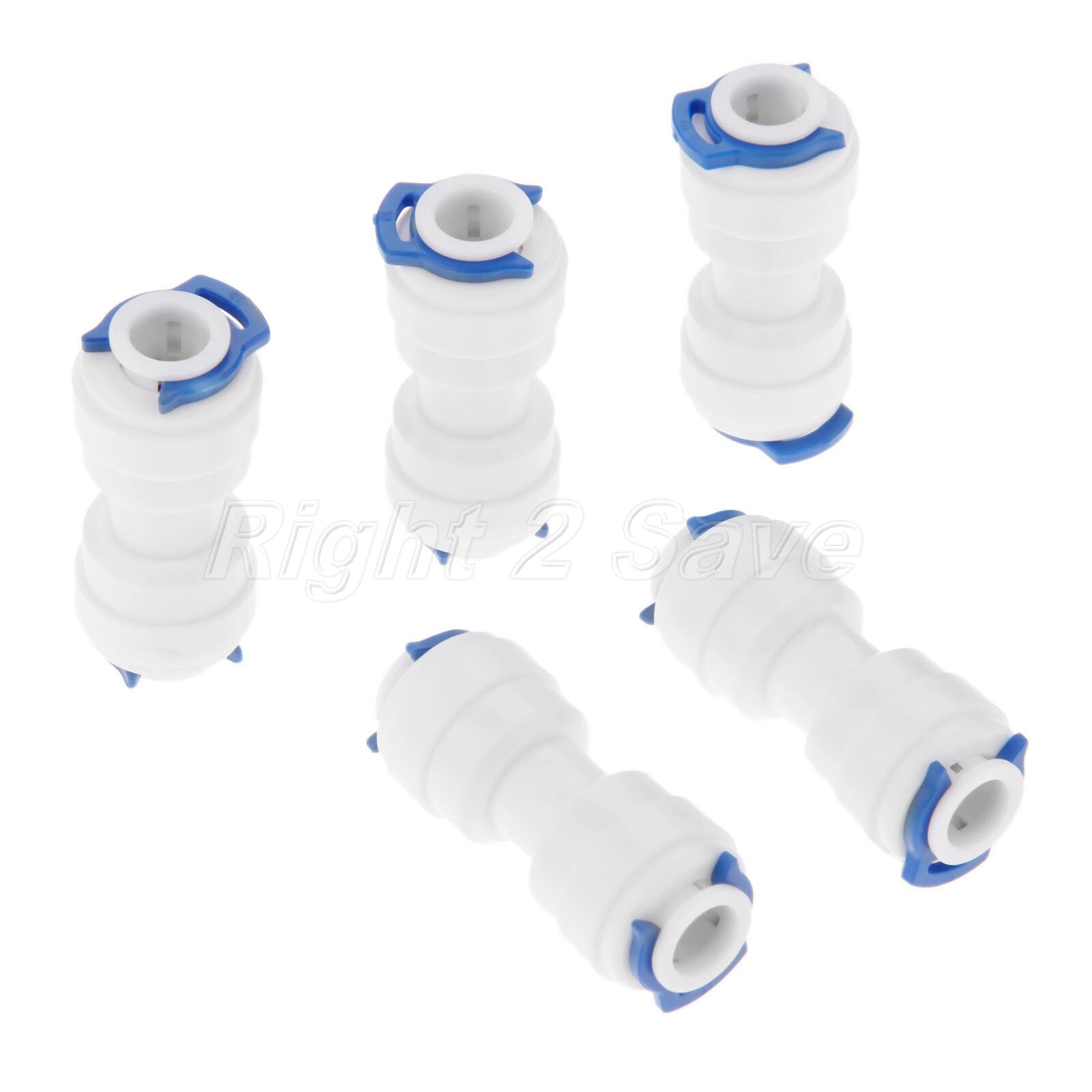 5pcs Straight Water Filter Connectors RO System Pipe Coupling ...