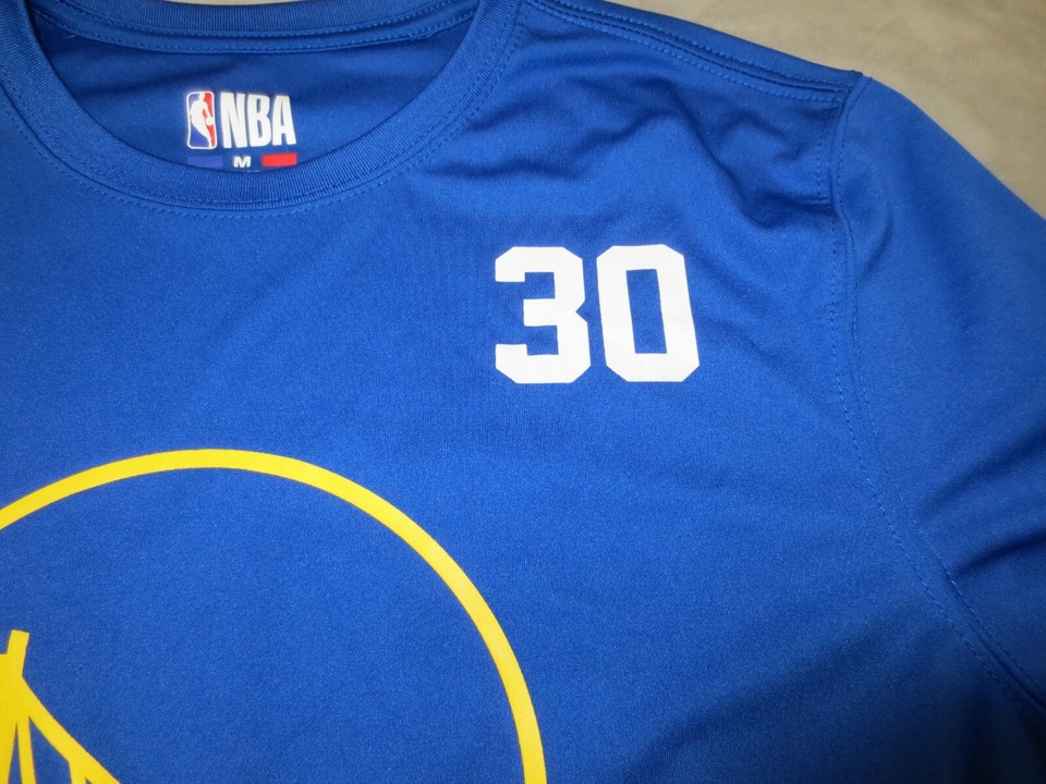 SHARP Golden State WARRIORS #30 Steph CURRY Shooting SHIRT Jersey Sz ...