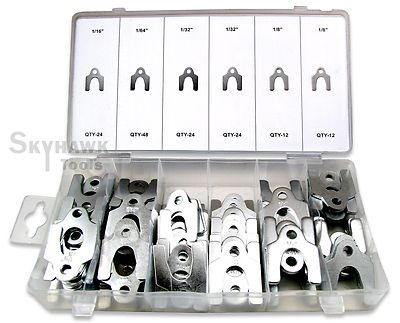 144-pc. Auto Body Fender Alignment Shim Universal Assortment | eBay