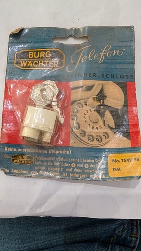 Rotary Phone Telephone Lock | eBay