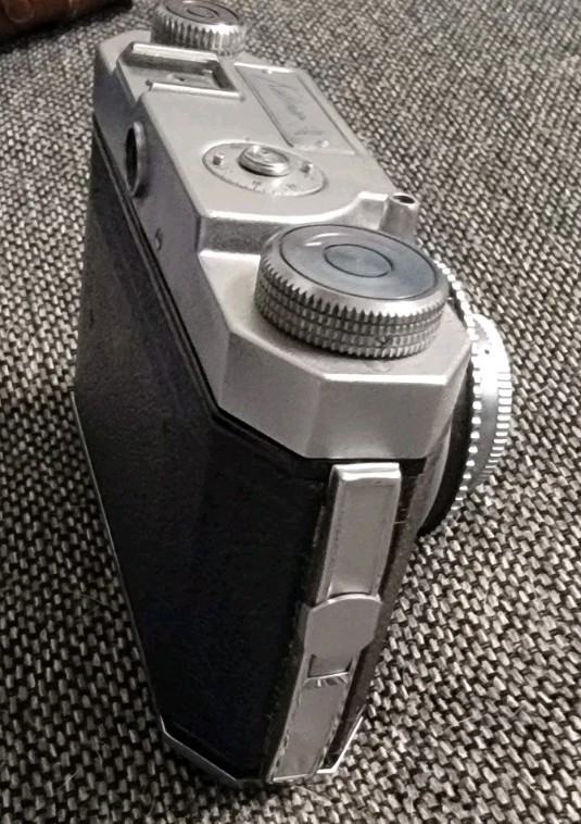 VINTAGE Kalimar A Film Camera w/ Terlonon 45mm Lens Leather Case JAPAN ...