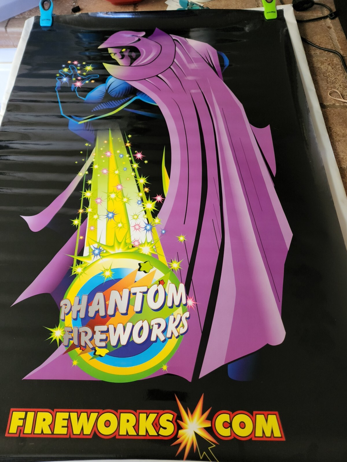 Phantom Fireworks Logo Sign
