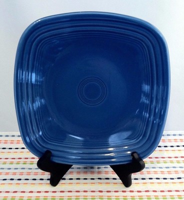 Fiestaware Lapis Square Lunch Plate Fiesta Blue Luncheon Plate | eBay