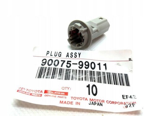 Genuine Toyota Rear License Plate Light Socket 90075-99011 | eBay