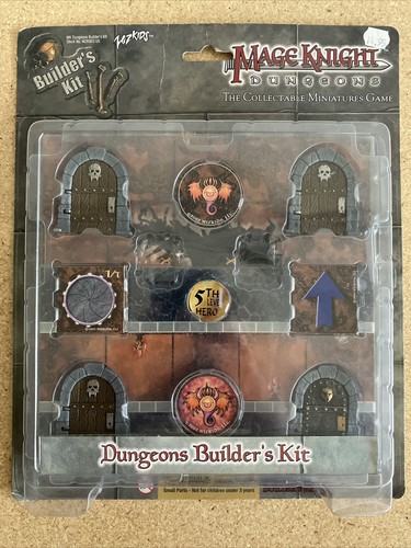 Mage Knight Dungeons Builders Kit 5th Level Hero Collectible Miniatures ...