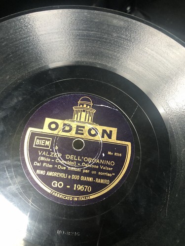 78 Tours Nino Amorevoli Gianni Ramiro Chanter Bel Soldatin & Valzer D ...