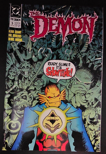 The Demon DC Comics 1990 Alan Grant Val Semeiks Jack Kirby No. 5 ...