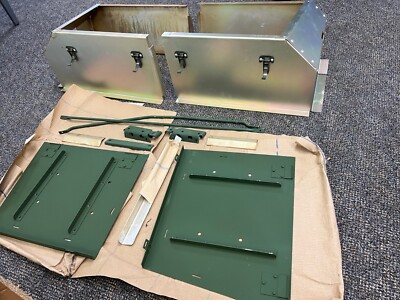 NEW OEM HMMWV Complete Dual Rear Seat Base Kit (BOTH SIDES) HUMVEE H1 ...
