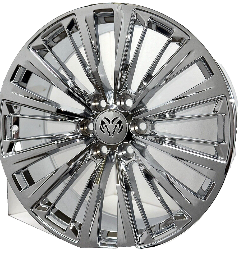 22" Chrome OE Replica SSV Escalade V Series Rims fit 2024 RAM 1500 ...