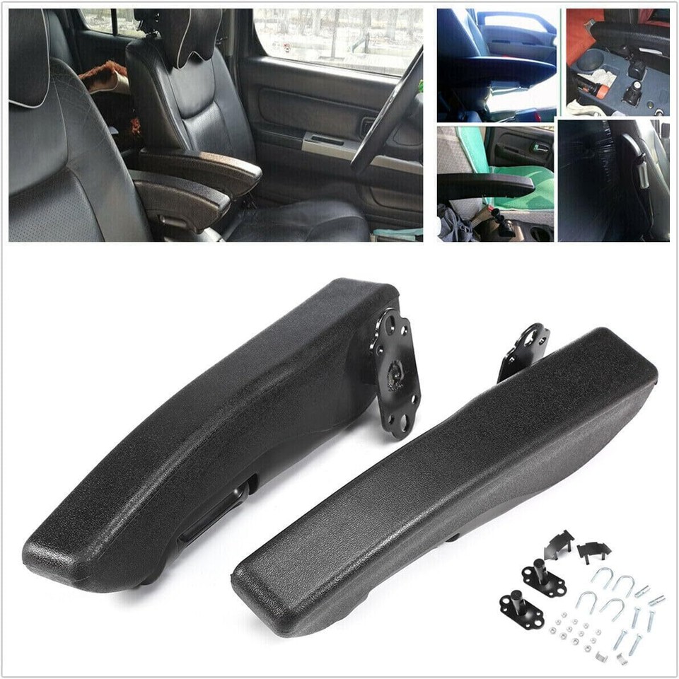 Adjustable Car Universal Seat Armrest (Left & Right) for RV Truck Van ...