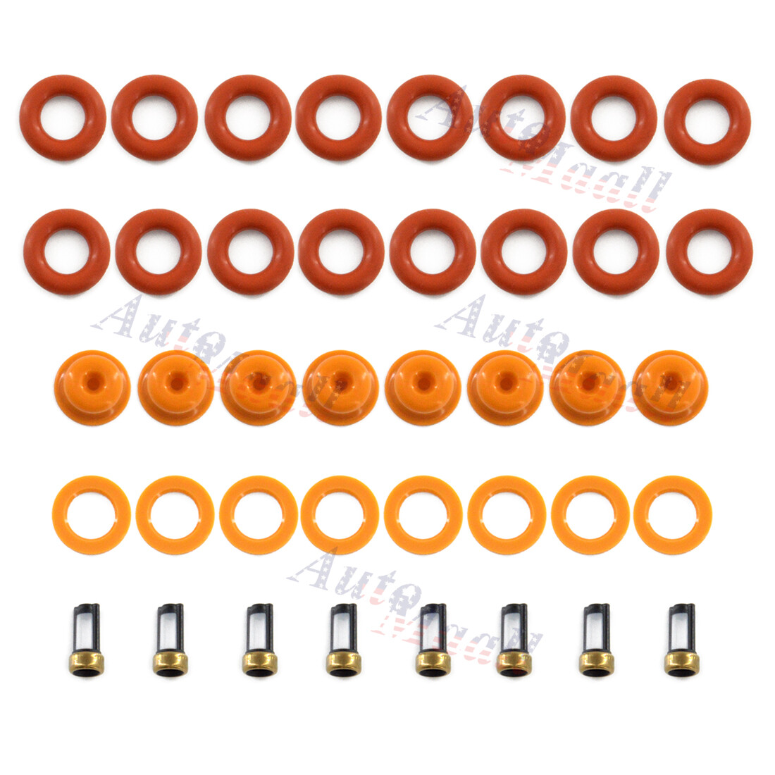 Fuel Injector Repair Kit O-Ring Filter for F0TE-D5A F0TE-D5B F2TE-A3A ...