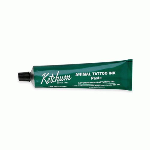 Ketchum Tattoo ink Paste 5oz Green color Permanent Ink Livestock Pigs ...