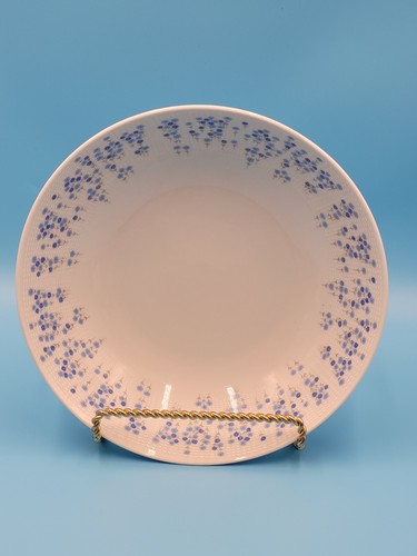 Sheffield Rhapsody 503 Serving Bowl Porcelain China Blue Flower Vtg MCM ...