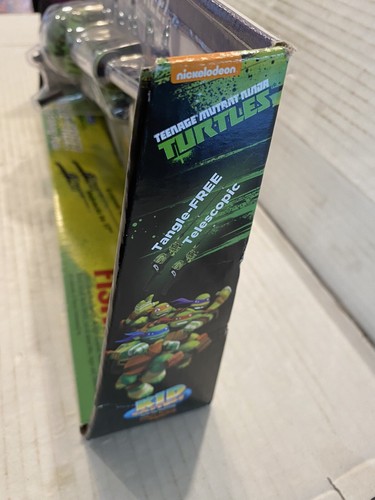 4x Teenage Mutant Ninja Turtles Kids Tangle Telescoping Fishing Poles ...