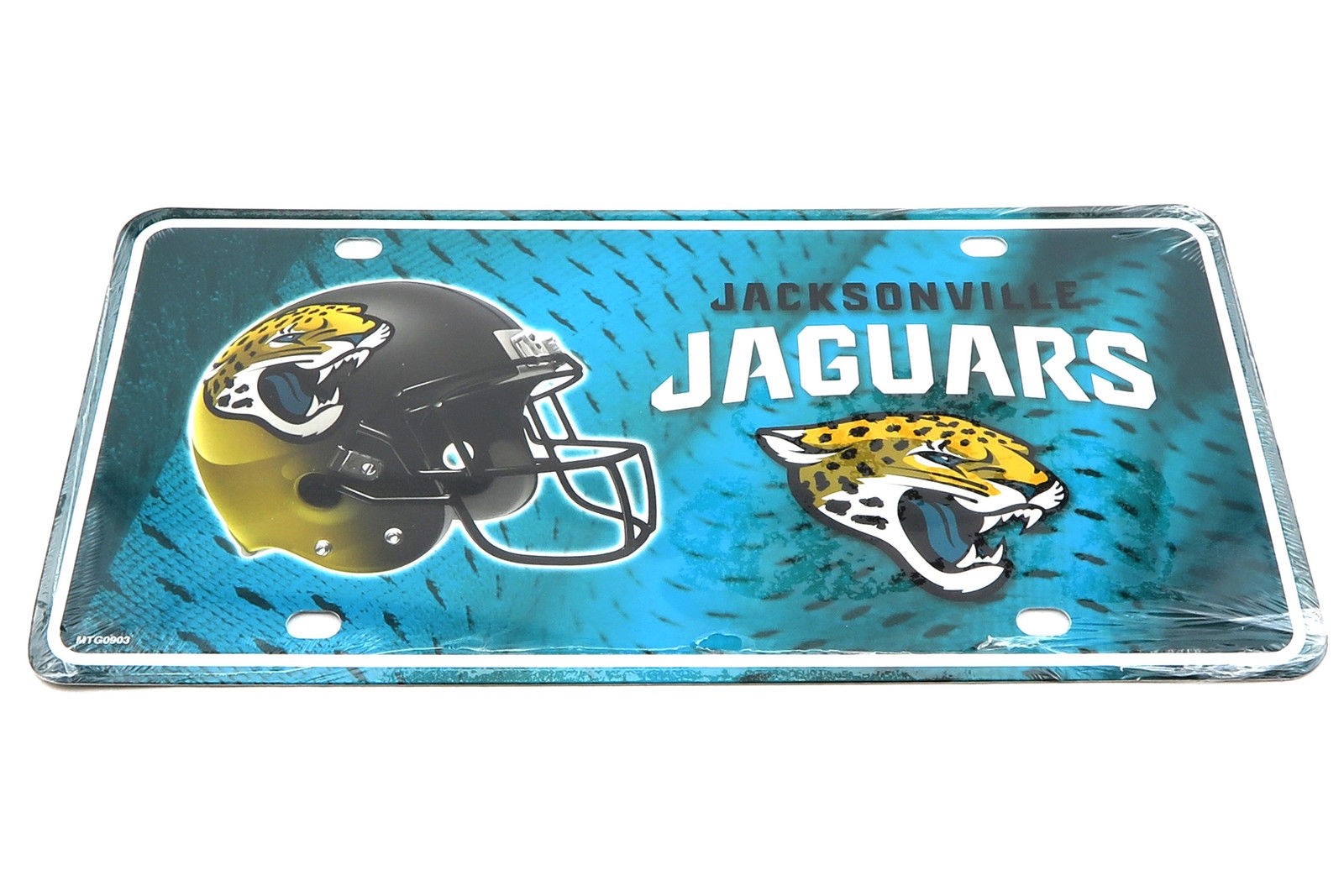 Jacksonville Jaquars NFL Football Aluminum Metal License Plate Sign Tag ...