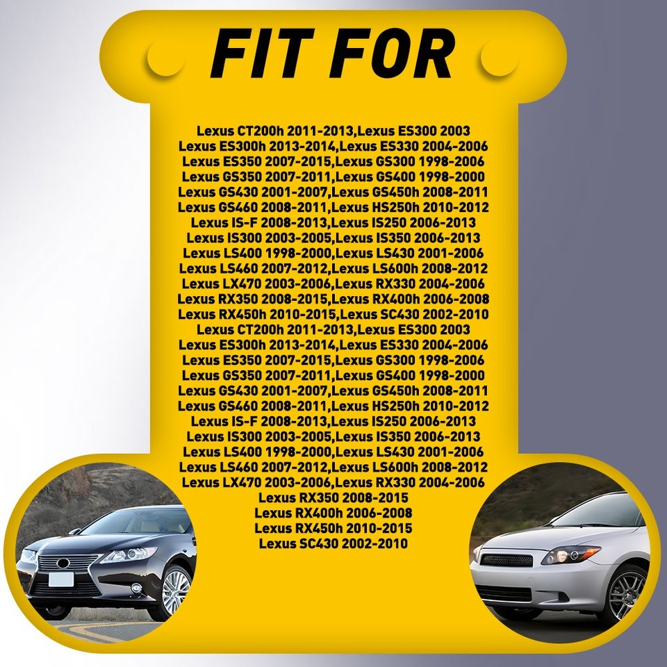 PU Leather Car Gear Shift Rod Head Shifter Lever Knob For Lexus Toyota ...