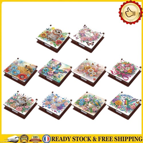 1pc Diamond Painting Kit Note Box 160 Sticky Notes Home Office School ...