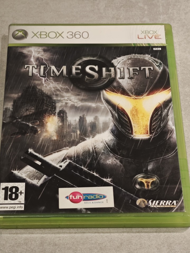 TIMESHIFT TIME SHIFT XBOX 360 (ONE S X SERIES X) | eBay