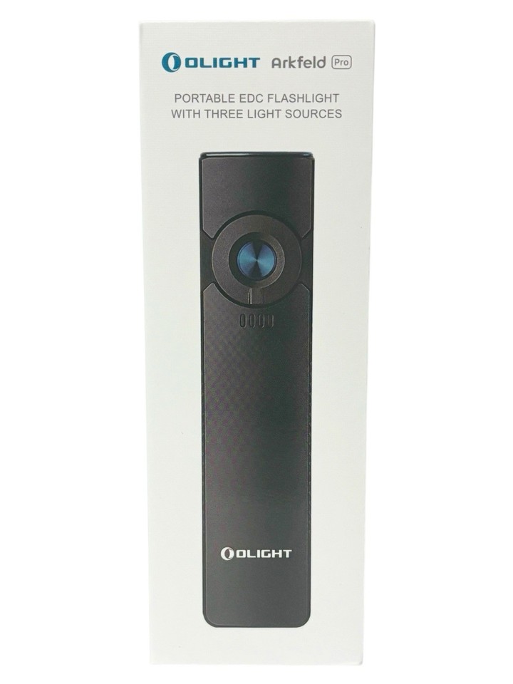 OLIGHT Arkfeld Pro Class 3R 1300 Lumen Flat Flashlight w/ LED Light ...