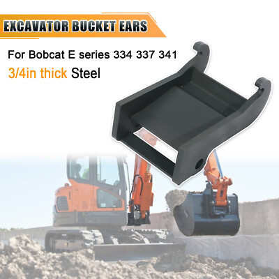 Quick Attach Coupler Excavator Bucket For Bobcat E series 334 337 341 ...