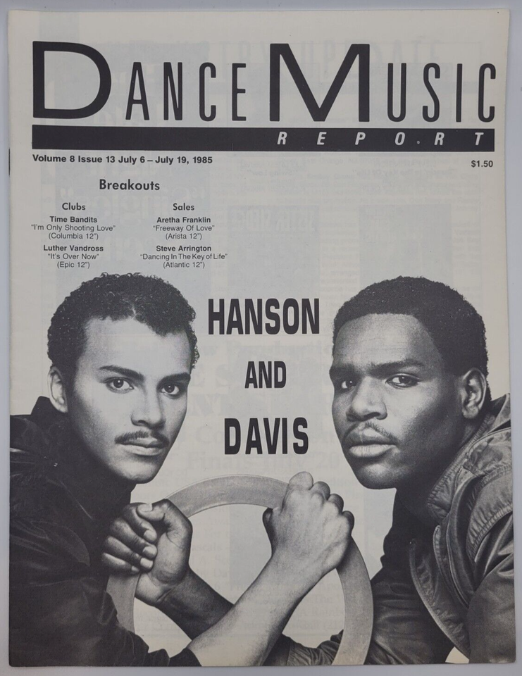 Lot of 5 Vintage DMR Dance Music Report Magazines (1985). Vol.8 Issues ...