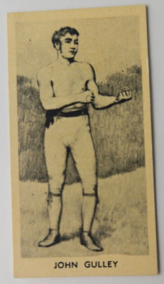 1938 Cartledge Razor Famous Prize Fighters Glossy #7 John Gulley (B) | eBay