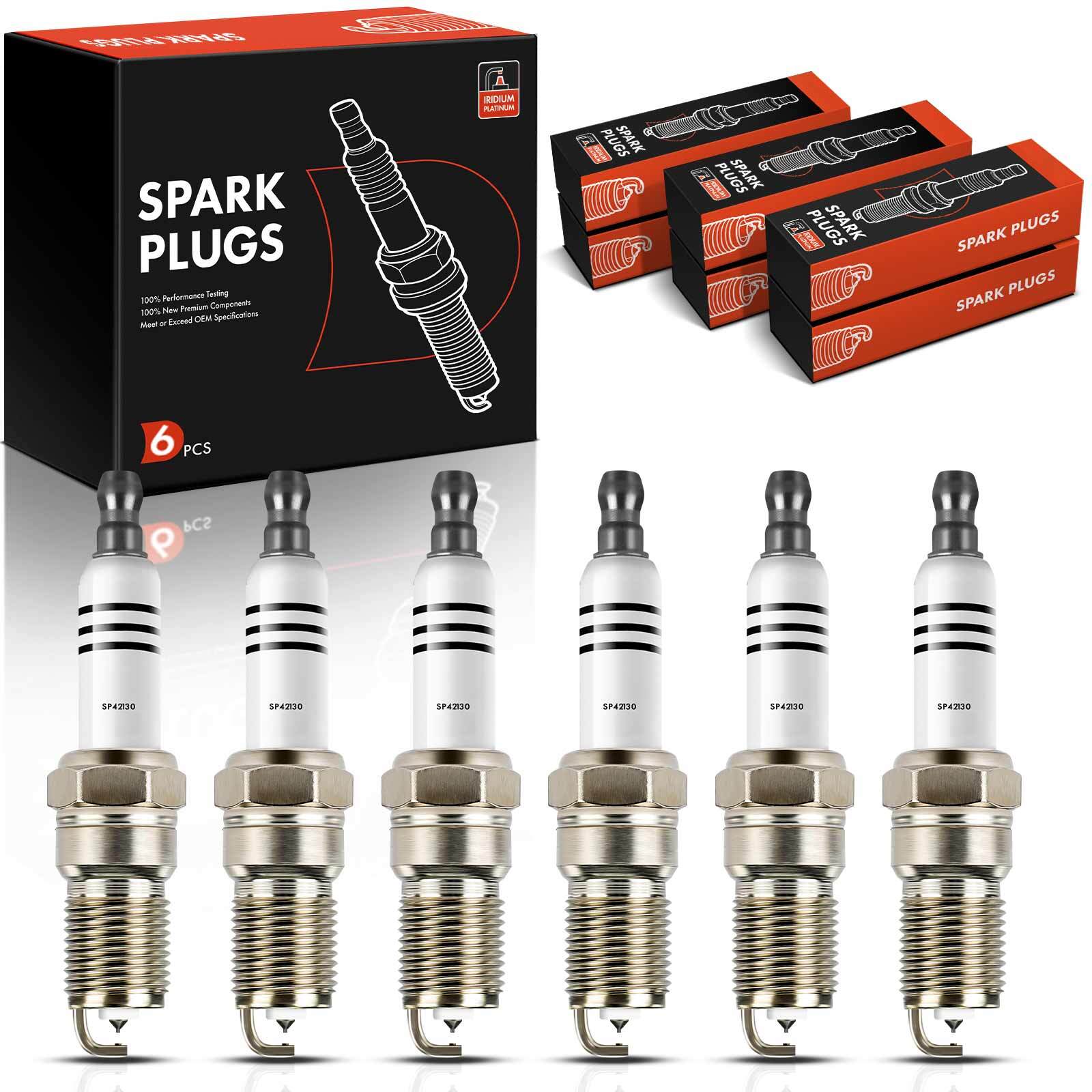 6x Iridium & Platinum Spark Plugs for Chevrolet Impala Pontiac G6 ...
