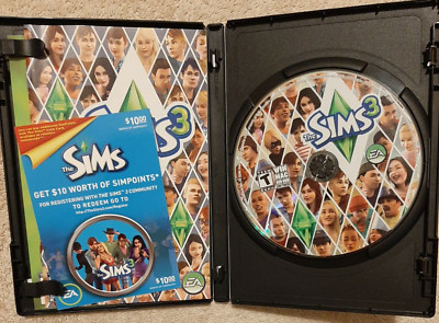 Sims 3 for Mac and Windows DVD-ROM 2009 Pre-owned game SEE 14633153903 ...