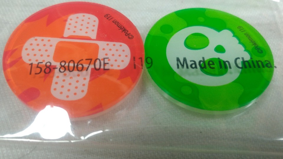 Pokemon TCG Official Acrylic Coins Damage Burn & Poison Counters Lot Of ...