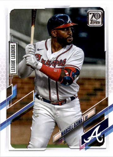 2021 Topps Marcell Ozuna Atlanta Braves #312 Baseball Card | eBay