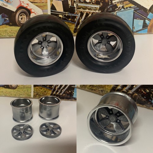 1:16 3d Printed Vintage Dragster Rear Wheels. Tires Not Included | eBay