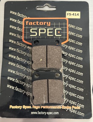 Factory Spec- FS-414 High Performance Brake pads | eBay