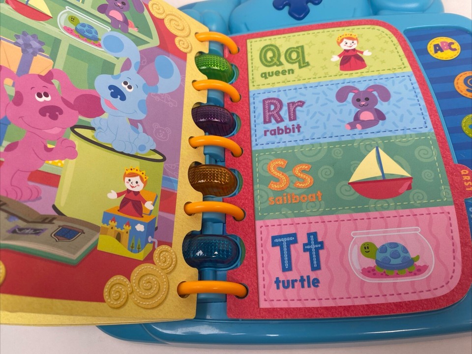 LeapFrog Blue's Clues and You Skidoo Into ABCs Book Blue | eBay