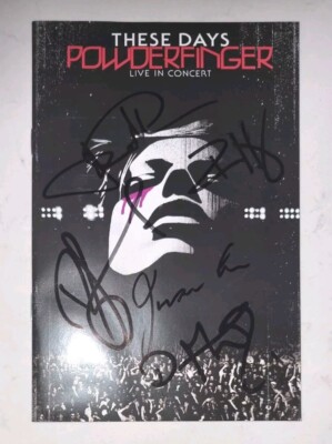 Signed DVD Ltd 67/100 - These Days: Powderfinger Live in Concert ...