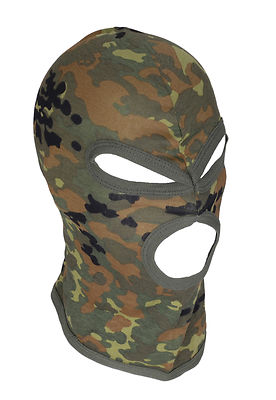 Deluxe Cotton Short Thin 3 Hole Balaclava SAS Style Ski Face Mask 5 ...