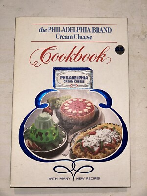 Vintage Kraft Philadelphia Cream Cheese Cookbook 1981 Hardcover Spiral ...