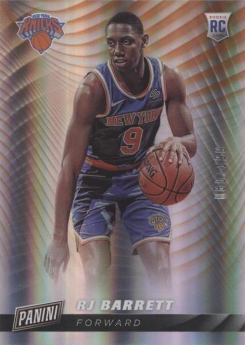 2019 Panini Cyber Monday - Rookies RJ Barrett #RC3 Holo /199 (RC) for ...
