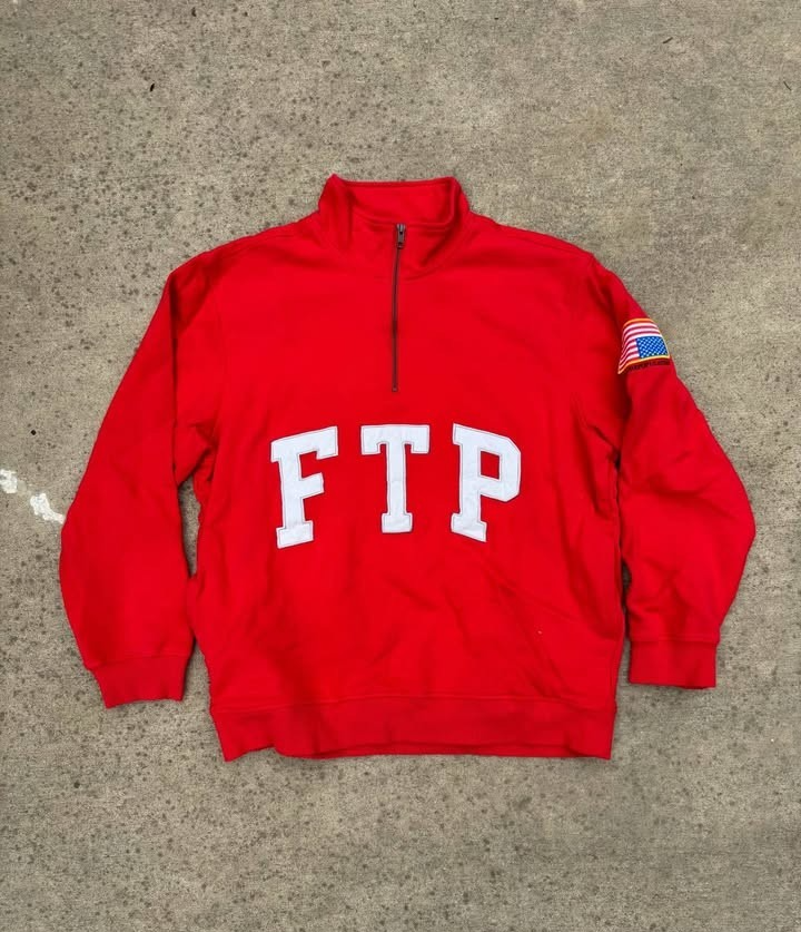 FTP Arc Logo 1/4 Zip Sweatshirt | eBay