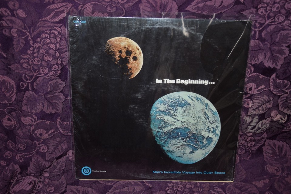 In the Beginning NASA Outer Space Creative Sound CSM 1532 Shrink 1970 ...