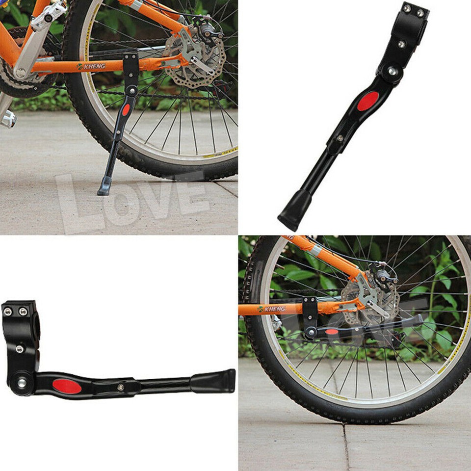 Bicycle Mountain Bike Adjustable Rear KickStand Prop Side Parking ...