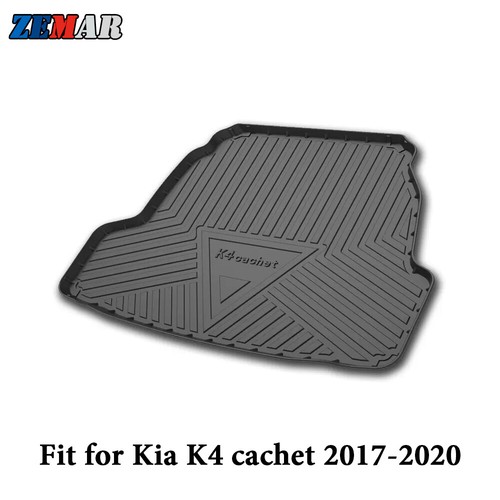 For Kia K4 cachet 2017-2020 Cargo Liner Floor Mat Trunk Boot Tray ...