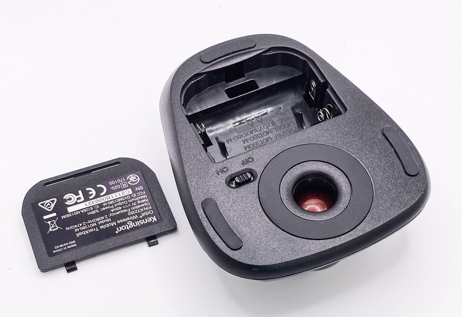 Kensington M01380-M Orbit Wireless Mobile Trackball Mouse K72352, NO ...