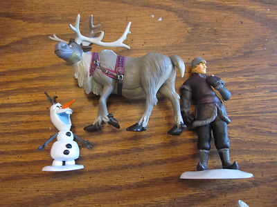 Frozen lot of 6 PVC figure inches Olaf more | eBay