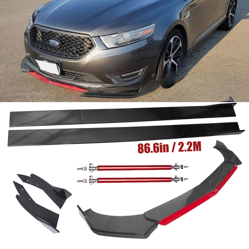 For Ford Taurus SHO Front Bumper Rear Lip Spoiler Splitters Body Kit ...