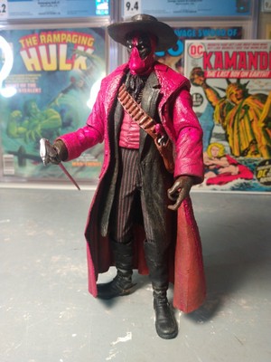 2014 Marvel Legends Handmade Custom Cowboy Deadpool Wolverine 6" Action ...