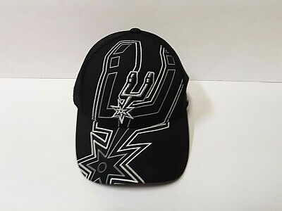 San Antonio Spurs NBA Structured Mesh Back Stretch Fit Hat, Sm/Md | eBay