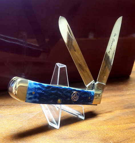 Case XX Masonic Trapper Knife Blue Bone Freemason In Search Of More ...