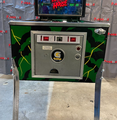 Vintage Haunted House Pinball Machine